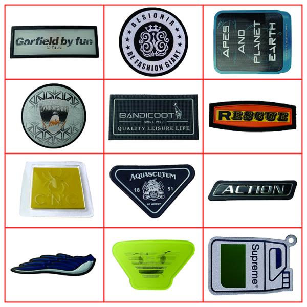Quality 3D Printed Lenticular Patch with 3D Flip Effect and Soft TPU Material for Custom for sale