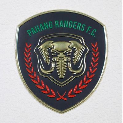 China TPU Voltage Badge – Custom Team Logo Thermal Transfer Label for Football Jersey & Sportswear for sale