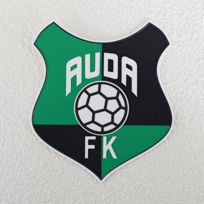 China Custom 3D Silicone Badge for Football Kits for sale