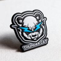 Quality Custom Clothing Patches Combining Silicone 3D Transfer Labels and Embroidery for for sale