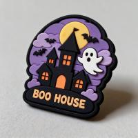 Quality Durable Custom Clothing Patches with 3d silicone and full embroidered fabric for sale