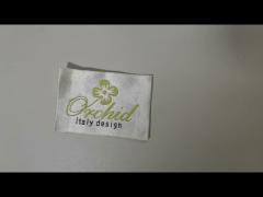 T-shirt wasbare geweven kleding Etiketten