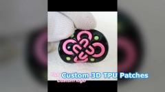 T&K Custom TPU 3D Patches High Frequency Labels