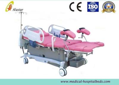 Cina Letto da parto ostetrico in acciaio inossidabile con ruote da 125 mm in vendita