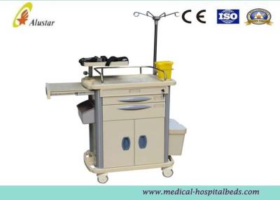 China Het Ce Goedgekeurde ABS Plastic Medische Karretje van het de Karziekenhuis van de Karretjenoodsituatie (als-MT115B) Te koop