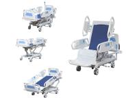 China Full Hospital Electric Beds With Eight Functions , White CPR Function Bed for sale