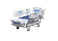 China Full Hospital Electric Beds With Eight Functions , White CPR Function Bed for sale