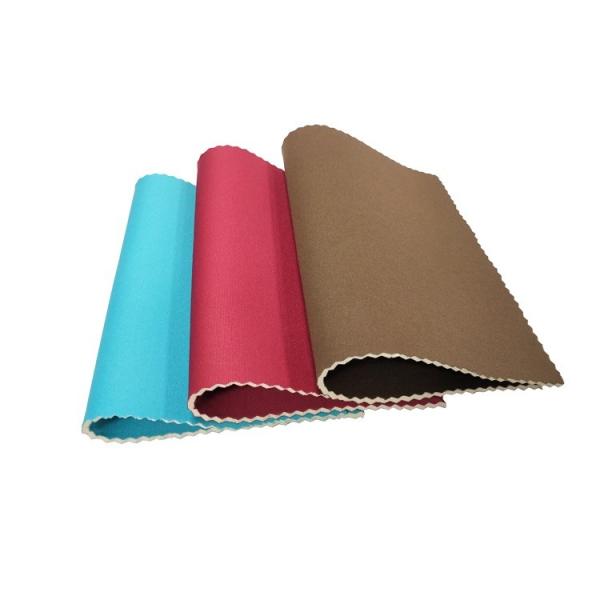 petit pain matériel du velours SBR de 3.0mm de tissu latéral simple du néoprène imperméable