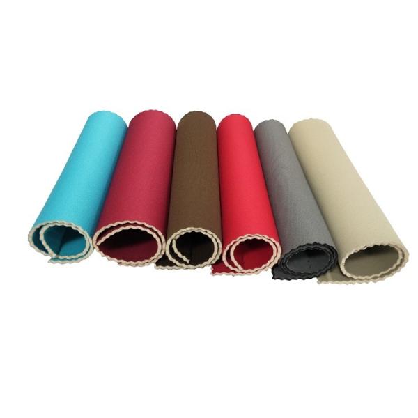 petit pain matériel du velours SBR de 3.0mm de tissu latéral simple du néoprène imperméable