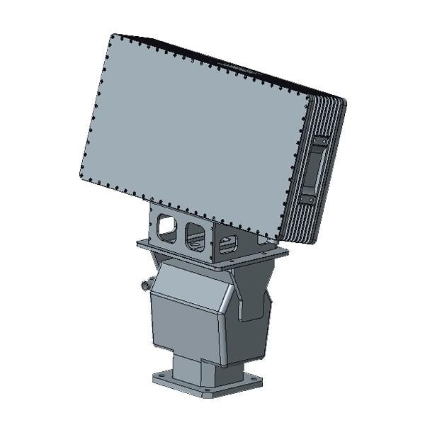 Quality High Sensitivity Low Altitude Radar Drone Detection With 150m Blind Range for sale