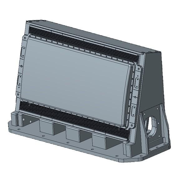 Quality X Band Four Sided Phased Array Radar Anti Clutter With AESA System for sale
