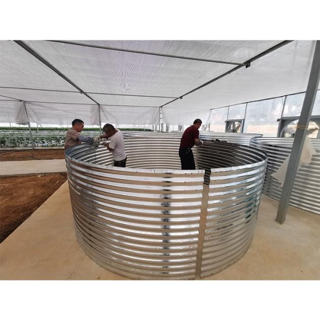 Fish pond installation overview