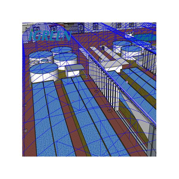 Quality Indoor Ras Fish Farming System Eco Friendly With Hydroponics Compatibility for sale