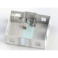 China Aluminum Window 20ft Expandable Container House Customization Modular Structure for sale