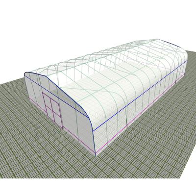 32 mm buisdiameter groentehuis op maat voor optimale groeitoestanden