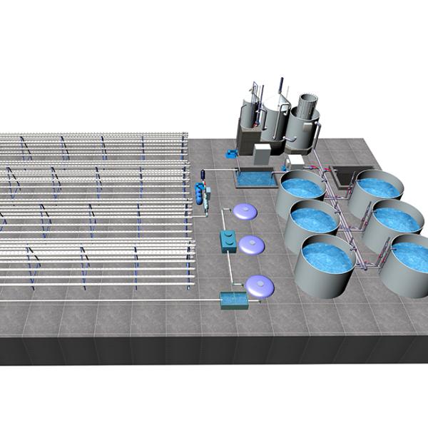 Quality Aquaponics Growing Greenhouse Hydroponics System Automatic Watering Vertical Nft for sale