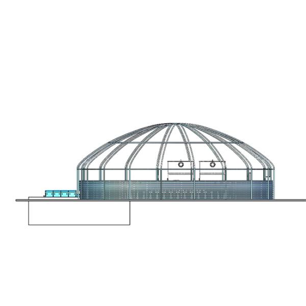 Quality PVC Tarpaulin Ras Recirculating Aquaculture System With Automatic Feeding for sale