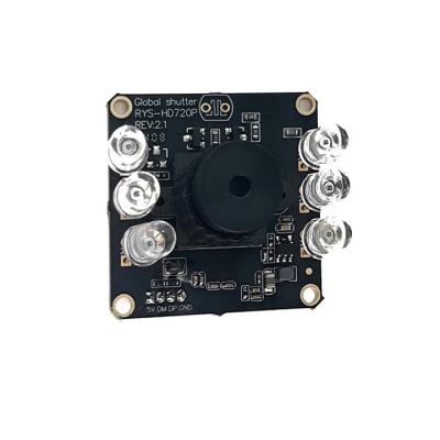 China Support Customization USB Camera Module 720P 120fps Global Shutter OV9281 Mono CMOS Sensor with 850nm IR lights for sale