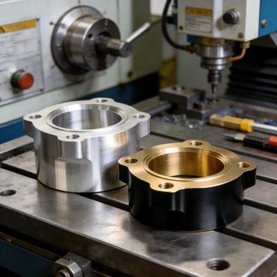 China Ra0.2-Ra3.2 Roughness Custom Machined Aluminum Parts Natural Silver for sale