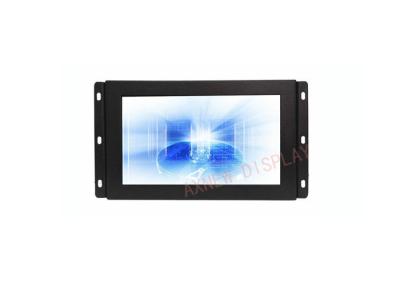 Cina 7 Inch Widescreen RGB/LVDS digital Sunlight Readabel LCD Display With PCAP in vendita