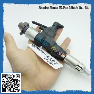 China car diesel injector 095000-6352; 23670-E0050 common injector crdi for KOBELCO/Hino for sale