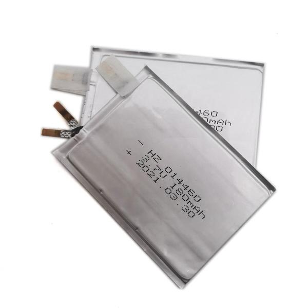 Quality Rechargeable Ultra Thin Lipo Battery 014460 3.7V 180mah Lipo Battery For ID Card for sale