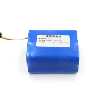 China Customizable 18650 Battery Pack 22.2V 2600mAh Rechargeable Lithium Polymer Battery for Audio Equipment for sale
