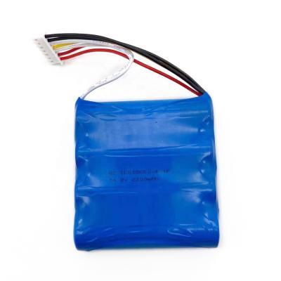 China OEM 18650 4S1P 14.8V 2200mAh Li Ion Battery Pack with PCB Protection for Robot Vacuum Cleaner for sale