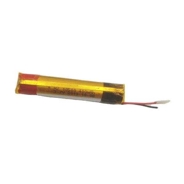 Quality High Quality 10500 3.7V 400mAh 10C Cylindrical Rechargeable Li-polymer Battery for Power Tools for sale