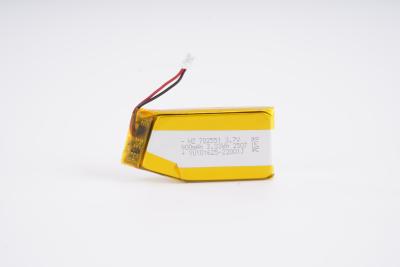 China Premium 702551 3.7V 900mAh Rechargeable Lithium Polymer Battery With PCB Protection Board For Digital Devices, GPS, Beauty Equipment & Portable Gadgets for sale