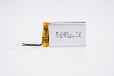 China Premium 703048 3.7V 1000mAh Li Polymer Rechargeable Lithium Battery, Reliable Replacement Lithium-ion Cell For Wall Lamps for sale