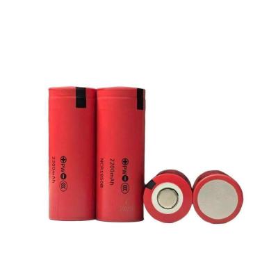 China 18500B 3.7V 2200mAh Lithium Polymer Pouch Battery For LED Flashlights Solar Lights for sale
