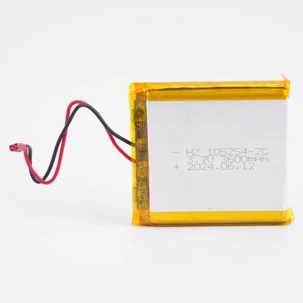 Quality 105254-2C 3.7V 3600mAh Lithium Polymer Battery Rechargeable Factory Supply Grade A Cell for sale