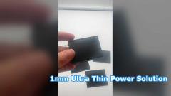 Ultra Thin 1mm Lipo Battery for Smart ID Cards