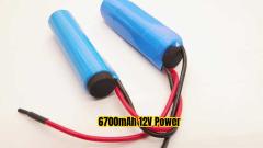 6700mAh 12V Lipo Battery 3s2p Power Solution