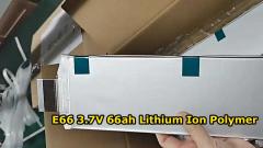 Orginal E66 Rechargeable 3.7V 66ah Lithium Ion Polymer Battery