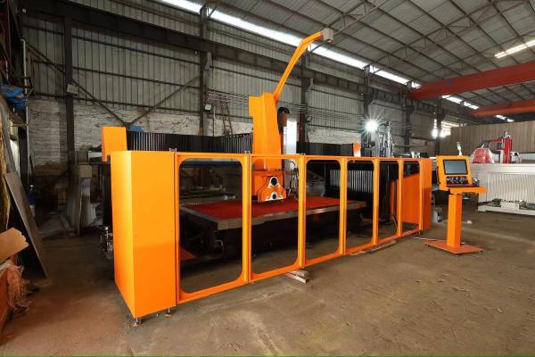 Quality Industrial CNC Sawjet High Pressure 5 Axis CNC Bridge Saw For Stone Slab Cutting for sale