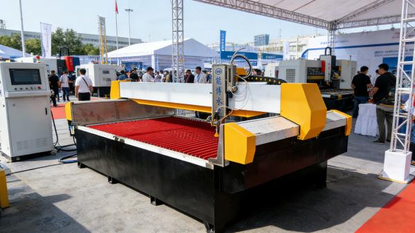 Quality Durable Precision CNC Waterjet Cutting Machine Stainless Steel Frame With Control System for sale