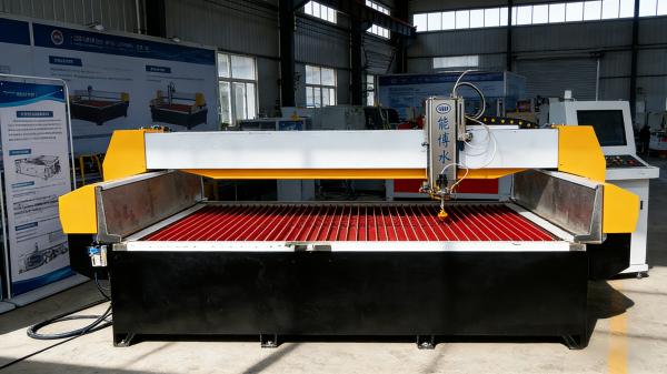 Quality Industrial 3 Axis Waterjet CNC Cutter With Energy Intensifier Pump System for sale