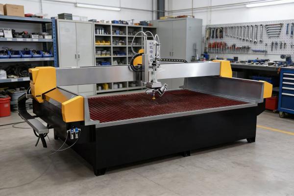 Quality 5 Axis CNC Waterjet Cutting System High Precision Aerospace Grade For Complex Components for sale
