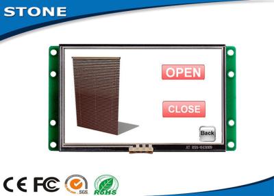 Cina A + modulo livellato dell'esposizione dell'affissione a cristalli liquidi del touch screen di industria 1.5W a 4.3 pollici in vendita
