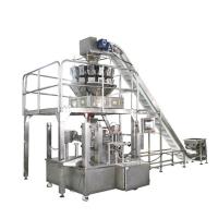 China Automatic Granule Premade Pouch Packaging Machine With Wrapping Labeling for sale