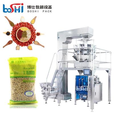 China Máquina de embalagem do grânulo do controle do PLC, máquina de empacotamento vegetal das lentilhas da semente à venda