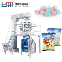 China Intelligent Automatic Cotton Candy Packing Machine Pillow Bag Packing Style for sale