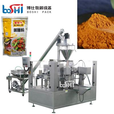 China Masala Premade Pouch Packaging Machine With 304 Stainless Steel Material for sale