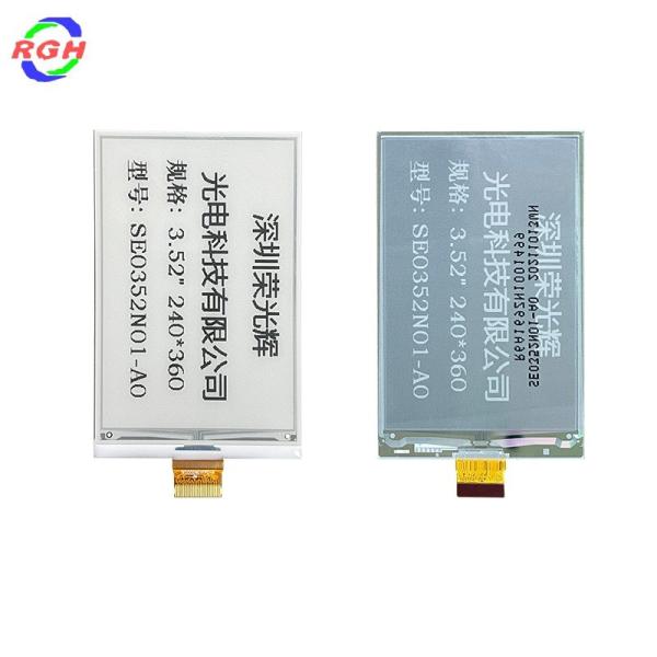 Quality E Ink Display Epaper Module 3.52 Inch 240x360 Resolution for sale