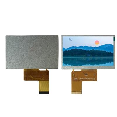 China Industrial Digital IPS TFT LCD Display 4,3 inch HD Resolutie 800x480 Op maat Te koop
