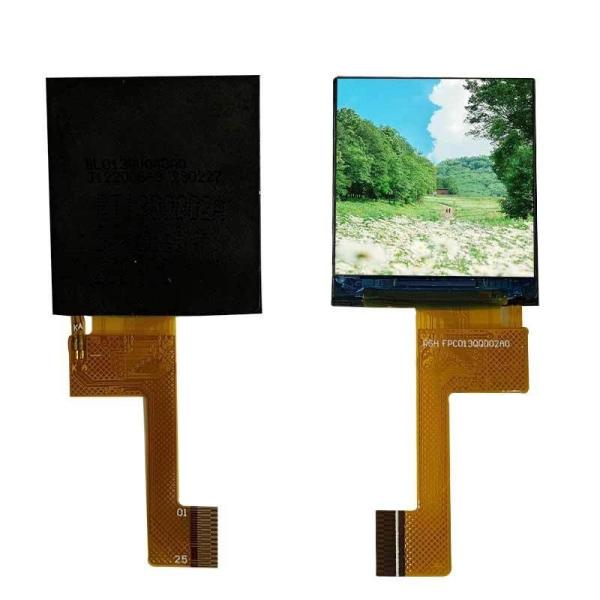 Quality OEM 128x128 Square Screen  IPS TFT LCD Display 1.3 Inch 800cd/m² for sale