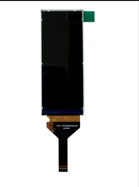 Quality IPS LCD Display 2.86 Inch Long Strip Display 376*960 Resolution Instrument LCD for sale