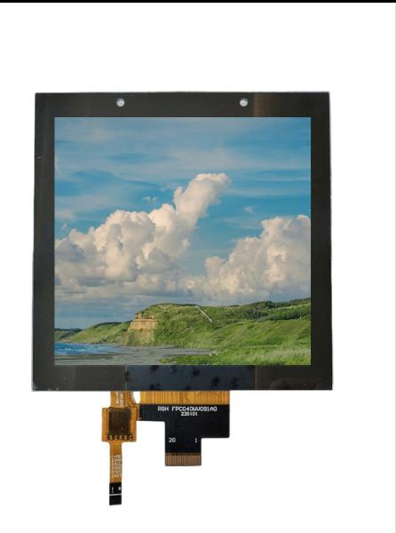 Quality 3.95 Inch Color Capacitive TFT Display Touch Screen LCD 480x480 IPS Full Viewing Angle for sale